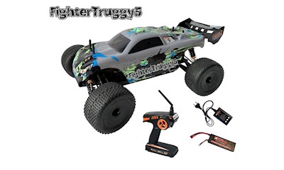 DF-Models RC Fahrzeug Fighter Truggy 5 - RTR Truggy, 1:10, 4 WD ...