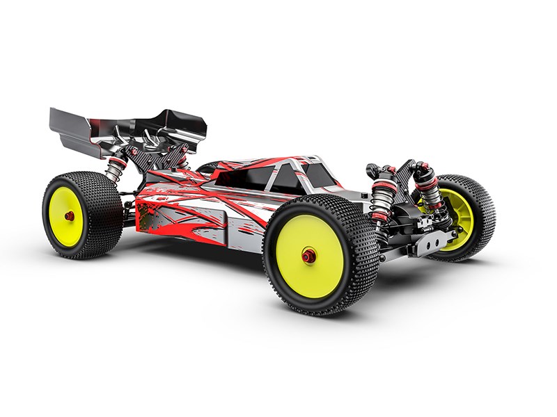 Corally RC Fahrzeug SBX-410 Racing Buggy Kit Buggy, 1:10, 4 WD, Bausatz ...
